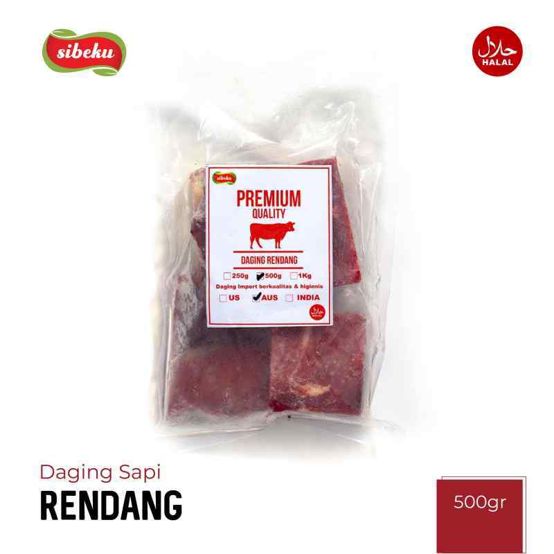 Promo Daging Sapi Rendang Halal 500g Frozen Food Import Dari Australia ...