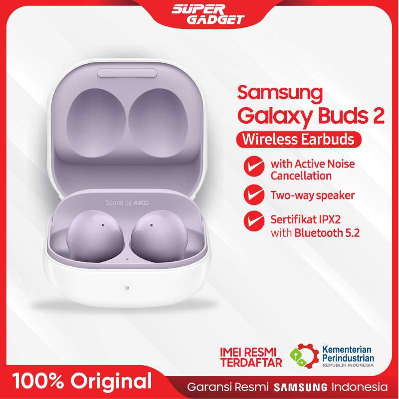 Jual Headset Bluetooth Samsung Galaxy Buds 2 Headset Bluetooth True ...