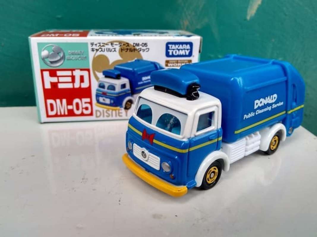 Jual Tomica Disney motors DM-05 Donald duck Public Cleaning service murah di Seller Distributor ...