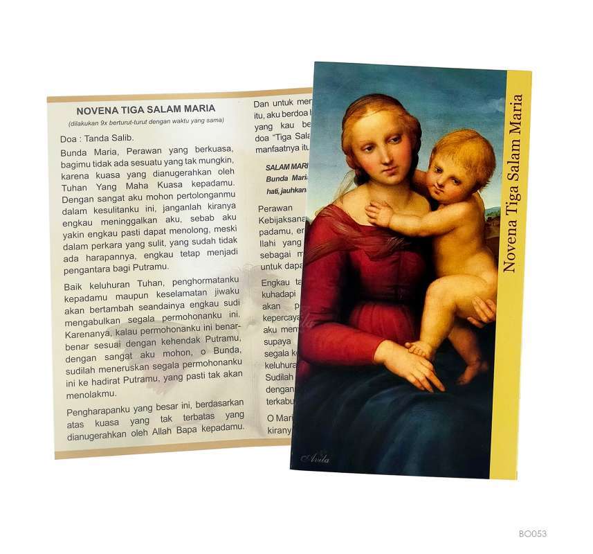 Jual Novena Tiga Salam Maria di Seller AvilaShop Indonesia - Jati Padang, Kota Jakarta Selatan ...