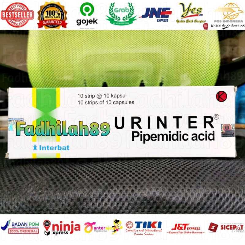 Promo Urinter 400 Mg Box ORIGINAL - Isi 100 Kapsul Diskon 21% di Seller ...