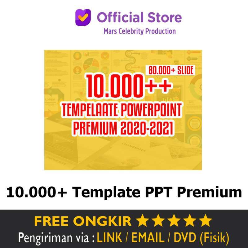 Jual Paket 100 - 500+ Template Power Point PPT Premium Powerpoint ...