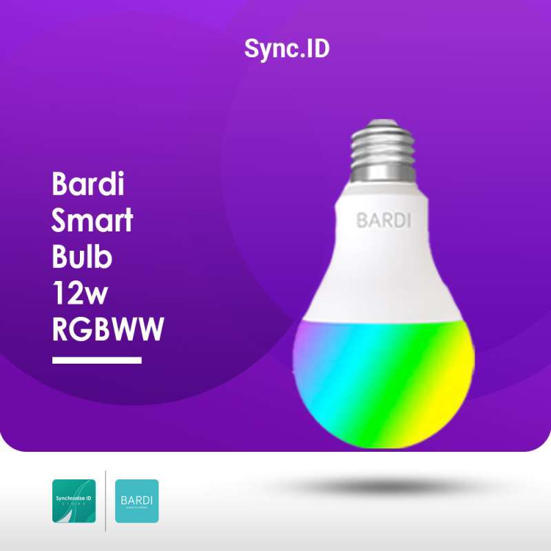 Promo BARDI Smart LIGHT BULB RGBWW 12W Wi-Fi Wireless IoT - Home ...