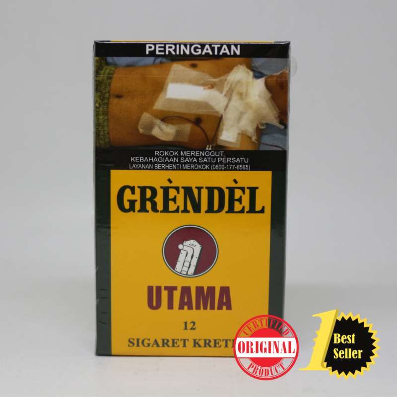 Jual Grendel Utama 12 / rokok grendel utama - 1 slop isi 10 / 1 slop 10 ...