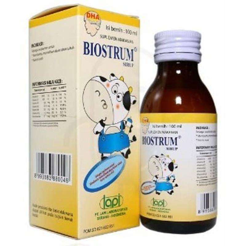 Jual Original biostrum sirup 100 ml di Seller Jakarta Health Center ...