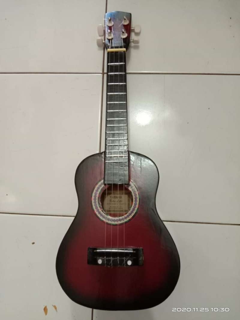 Jual Gitar Ukulele Kentrung Lokal Kecil - Merah - Merah Di Seller ...