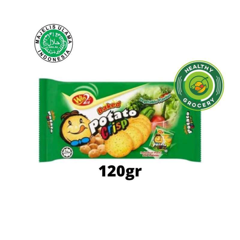 Jual Win2 / Win Win Baked Potato Crisp Vegetable Flavour 120gr ...