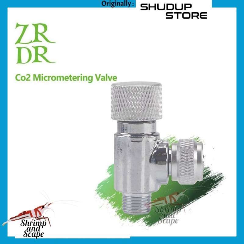 Promo Kran Co2 DIY / Keran Presisi Flow Control Aquascape Needle Valve ...
