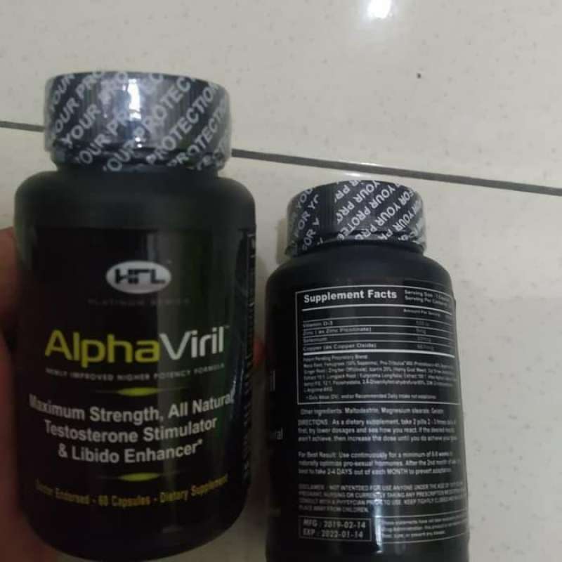 Jual Alphaviril By Dr Sam Robbins Natural Testosterone Booster | Obat ...