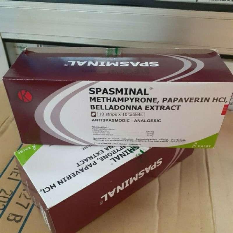 Jual Spasminal Tablet Resep Dokter (Strip / 10 tablet) di Seller SATRIO ...