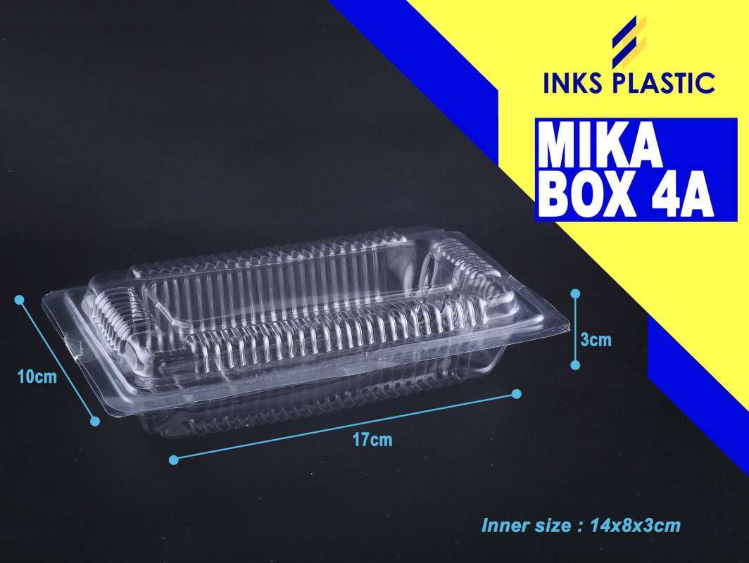 Jual MIKA BOX 4A (100PCS) di Seller inksplasticpackaging - Cibadak ...