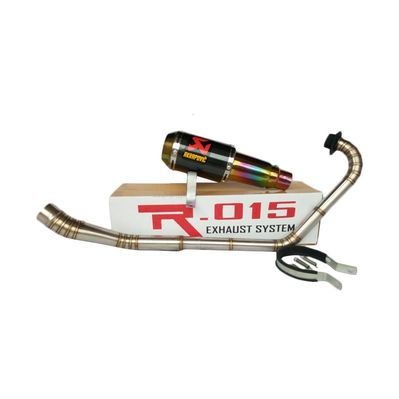 Jual Akrapovic GP M1 PNP Stainless Las Cacing Knalpot Motor for Honda ...