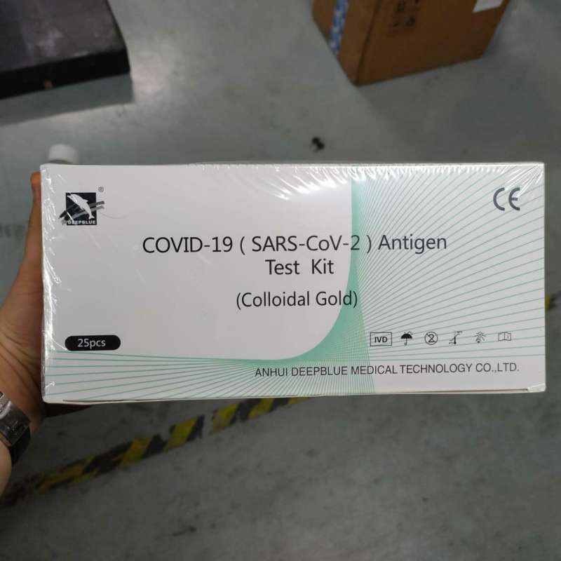 Jual Alat SWAB TEST ANTIGEN ANHUI 25 pcs akl kemenkes di Seller DF ...