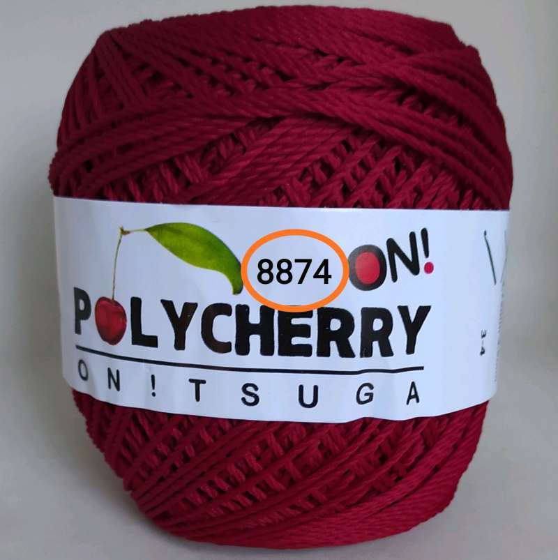 Jual benang rajut polycherry onitsuga merah di Seller Benang Rajut CS ...
