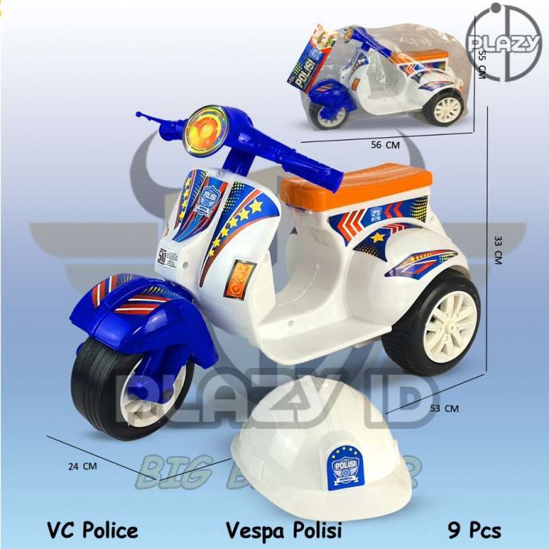 Promo Mainan Motor Vespa Pespa Vesva Mini Bisa Di Naiki Naikin Mainan ...