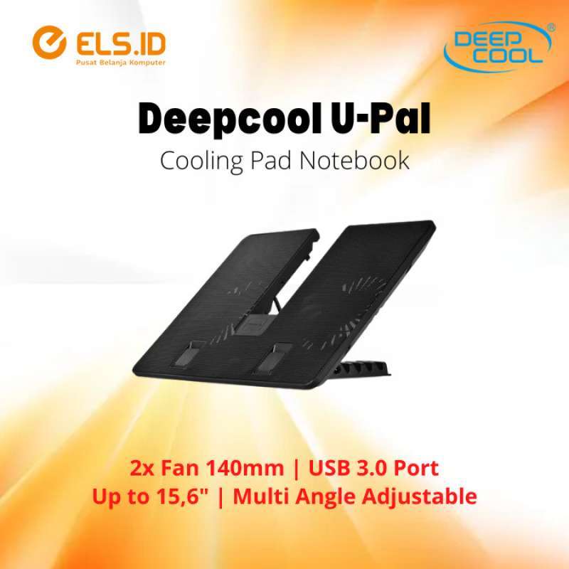 Promo Cooling Pad Notebook Deepcool U-Pal Diskon 13% di Seller ELS ...
