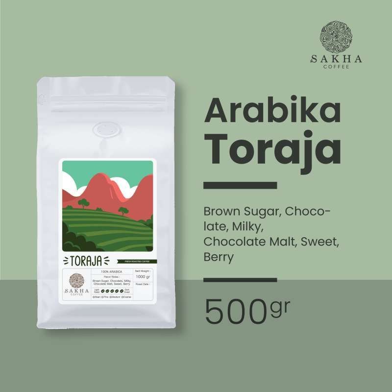 Jual SAKHA COFFEE | Biji Kopi Bubuk Arabika Tana Toraja Sulawesi ...