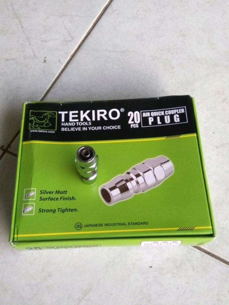 Jual TEKIRO AIR QUICK COUPLER PLUG 20 PP - COUPLER NEPEL ORIGINAL di Seller felixindo88 - Limus ...