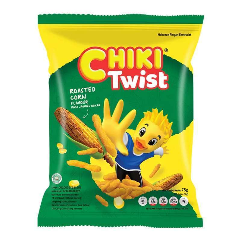 Jual CHIKI Twist Jagung Bakar 75 g di Seller THE SWEET RECIPE - Pasar ...