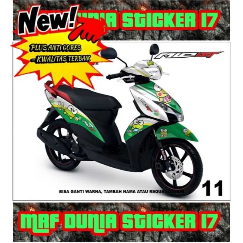 Jual Sticker decal Mio GT RFull Body Striping Mio GT Full Body decal ...