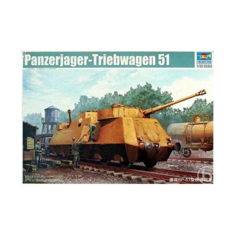 Jual Trumpeter 01516 Panzerjager Triebwagen 51 Model Kit [1/35] di ...