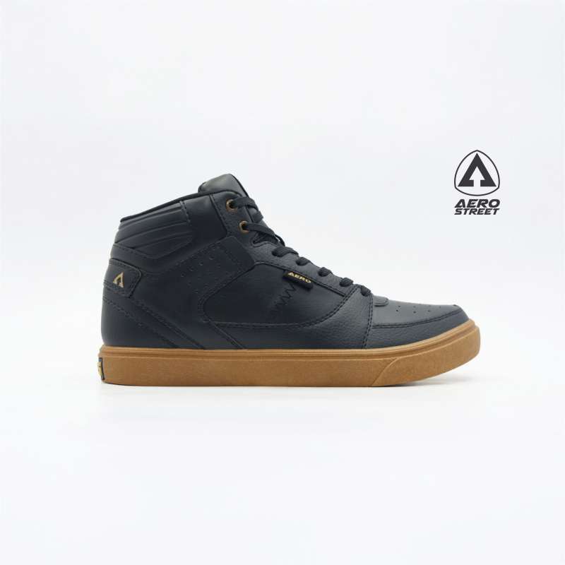 Promo Aerostreet 36-45 Hoops Hitam Gum - Sepatu Sneakers Casual Pria ...