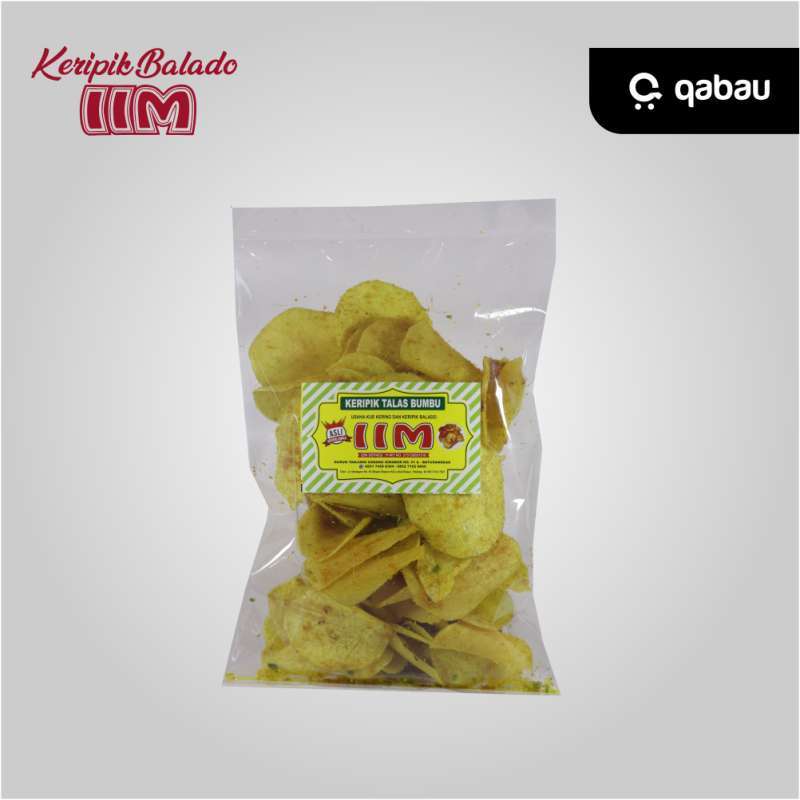 Jual Keripik Talas Bumbu IIM 250 Gram di Seller Qabau Marketplace ...