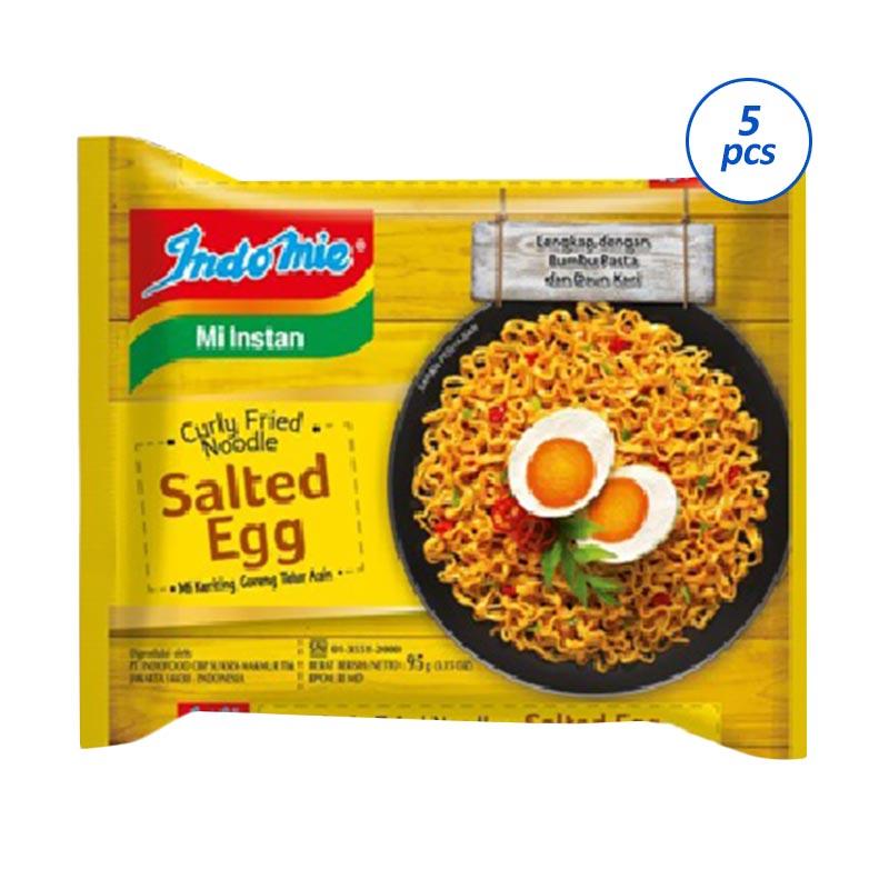 Jual Indomie Salted Egg Mie Instan [5 Pcs X 100 Gr] Di Seller Laris ...