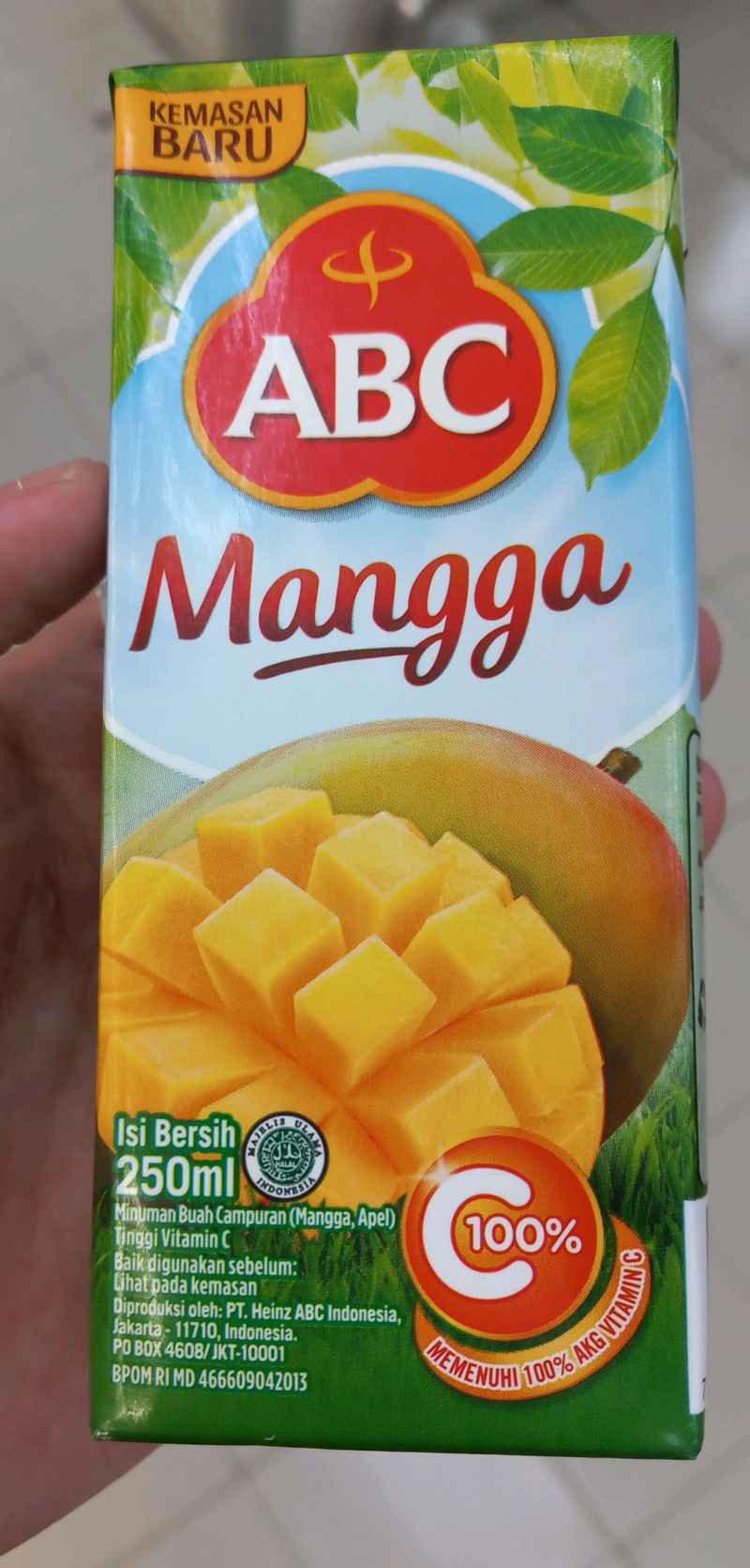 Jual Abc Juice Mangga 250ml/24pcs/karton Di Seller Smart Gadget - Smart ...