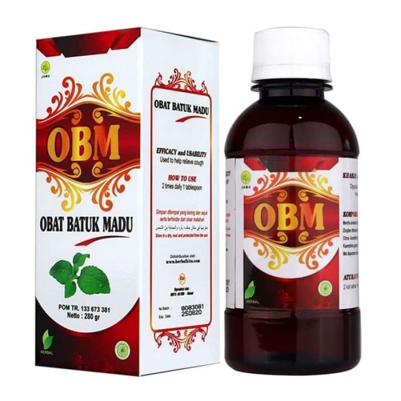 Jual Obat Batuk Madu / Obm - Herbal Pereda Batuk Kering Dan Berdahak ...
