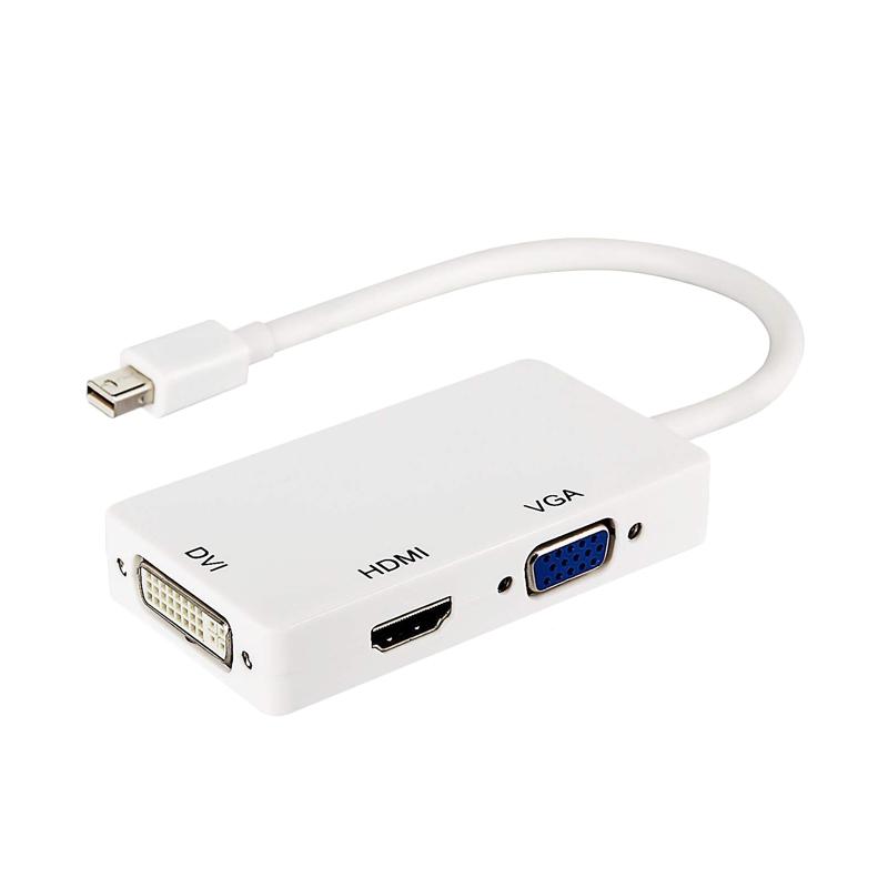 Promo Cooltech Mini Display Port DP Multiadapter Thunderbolt 3in1 to ...