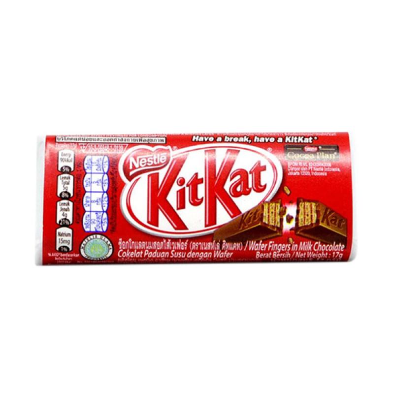 Jual Kitkat 2 Finger Cokelat 17 G [95502489] Di Seller Swalayan Maju ...