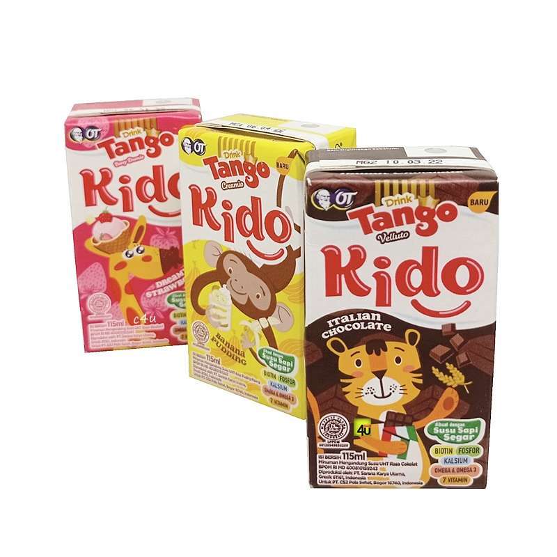 Jual Tango Kido - Susu Uht Rasa Banana Pudding - 115ml Rtd Kotak Di ...