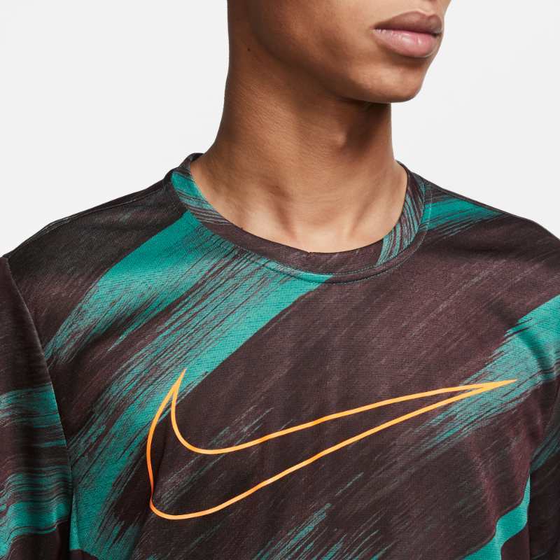 Jual Nike Men Training Pro Dri-fit Sport Clash Superset Short Sleeve ...