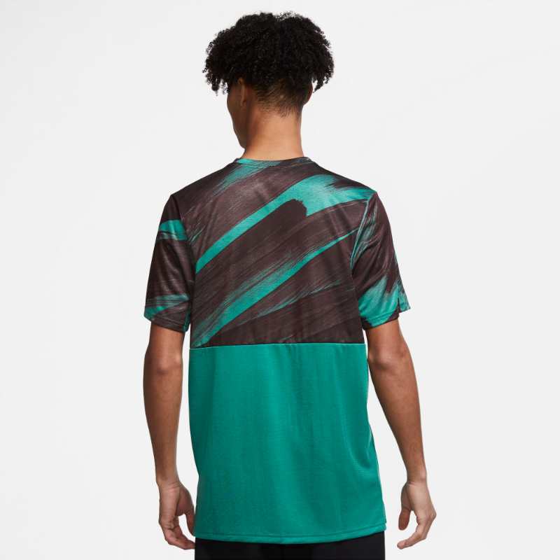 Jual Nike Men Training Pro Dri-fit Sport Clash Superset Short Sleeve ...