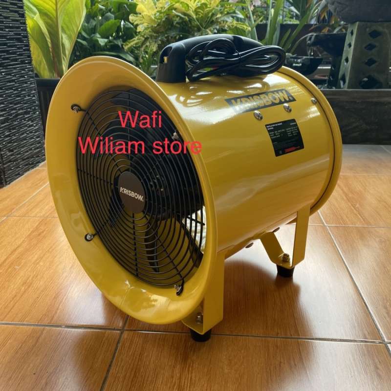 Promo Krisbow Kipas Angin Exhaust Fan Portable Ventilator Blower 12 ...