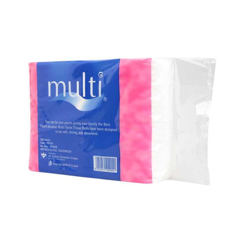 Promo Multi Toilet Tissue Emboss [6 Rolls/ 250 Sheets/ 2 Ply] Diskon 19 ...