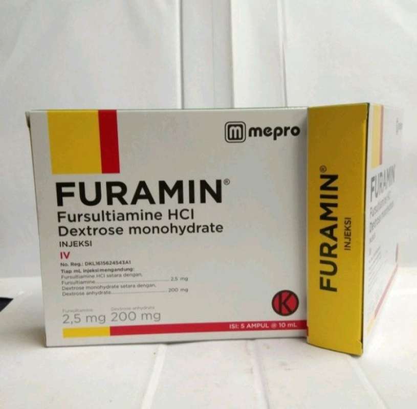 Jual Furamin injeksi Box isi 5 ampul di Seller Apotik sekawan - Pal ...