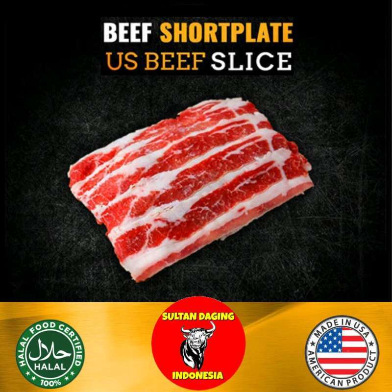 Promo Us Shortplate Beef 1 Kg Premium /daging Slice Shabu Shortplate ...