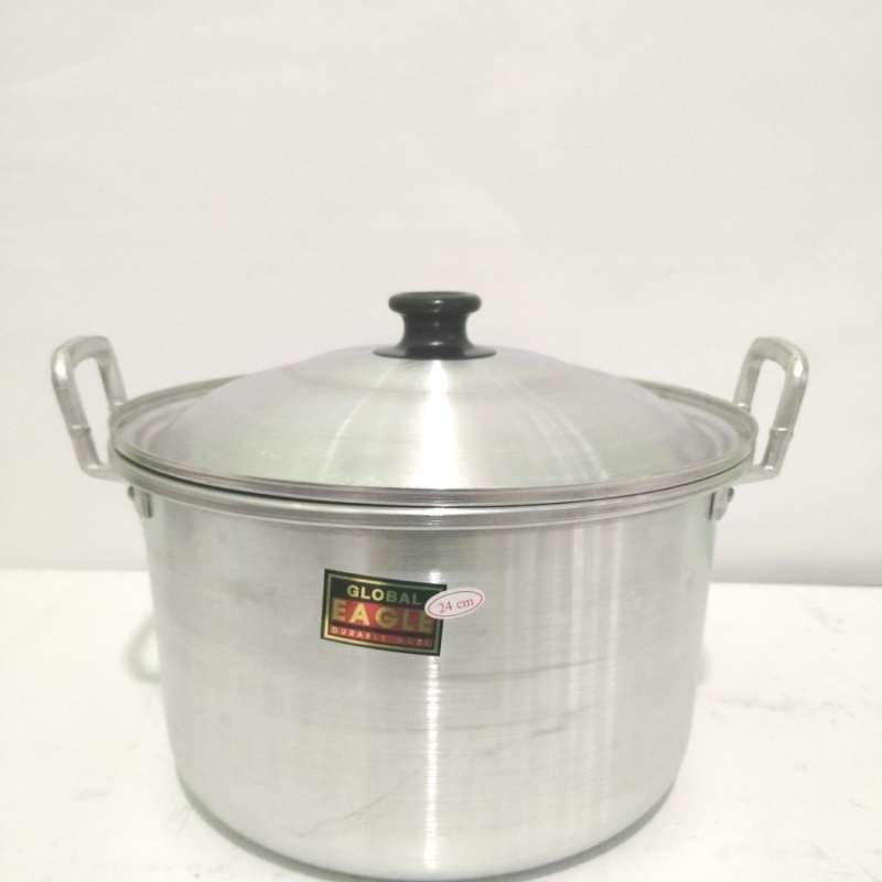 Jual Panci Rebus Masak Air Sayur Sop Sup Alumunium Aluminium 24 26 28 ...