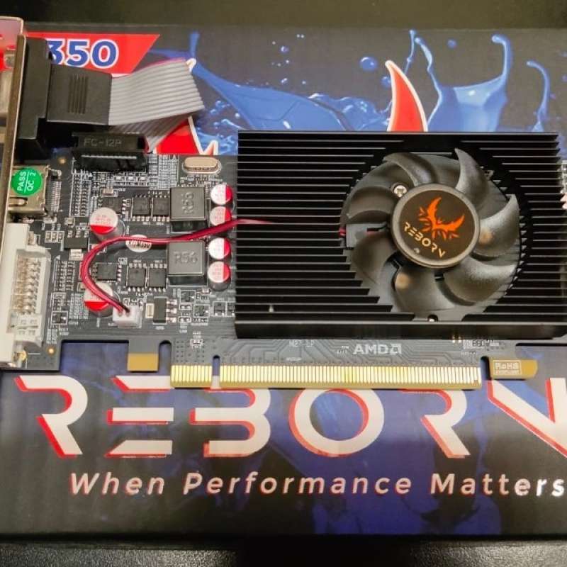 Jual Vga Amd Radeon Reborn R7 350 Ddr5 4gb 128bit Di Seller Gmt Harco ...
