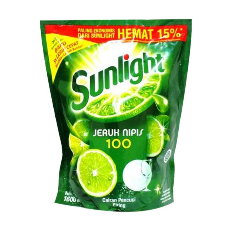Jual SUNLIGHT Jeruk Nipis Sabun Pencuci Piring [1600 mL] di Seller ...