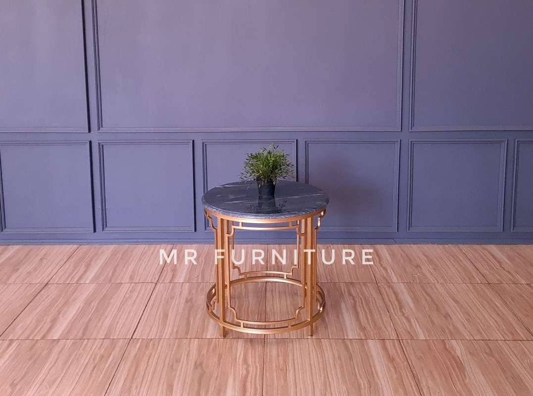 Jual meja marmer side table marmer hitam di Seller mrfurniture ...