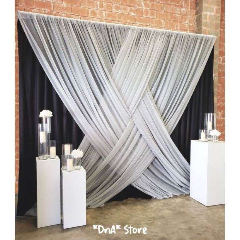 Jual Backdrop Background elegan Tinggi 3 meter Lebar 4 meter - Chili ...