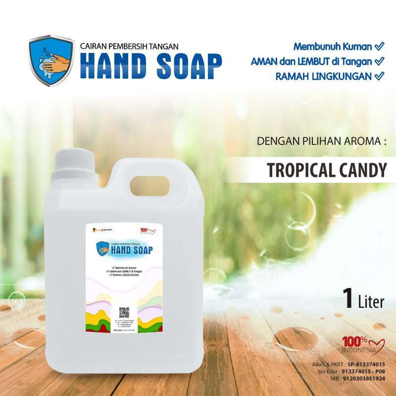 Promo Hand Soap Sabun Cuci Tangan Kemasan 1 LIter Jerigen - Aroma Wangi ...