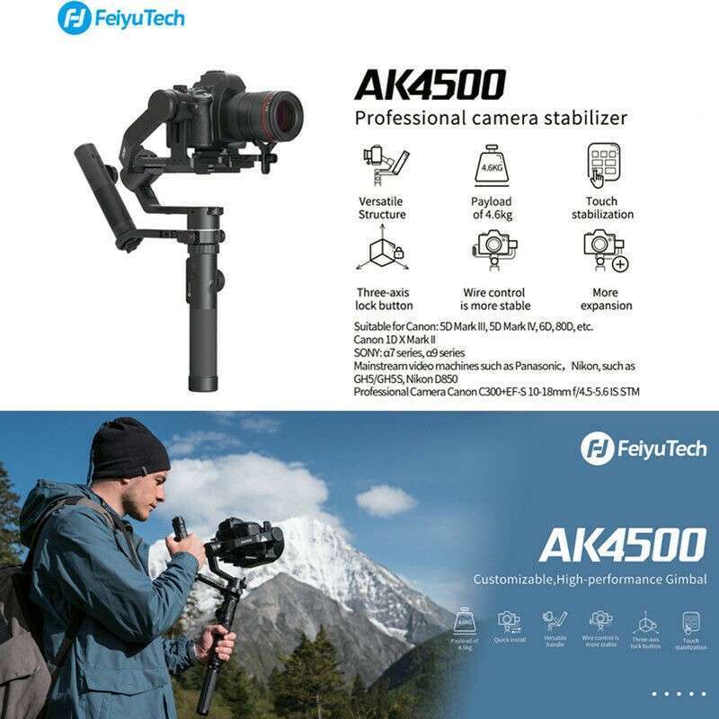 Jual Feiyu Tech AK4500 Gimbal Stabilizer di Seller BintangBaru898 ...