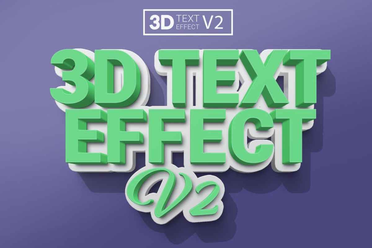 Jual 3d Text Effect For Photoshop V.2 Plugin Di Seller Bayu Perkasa ...