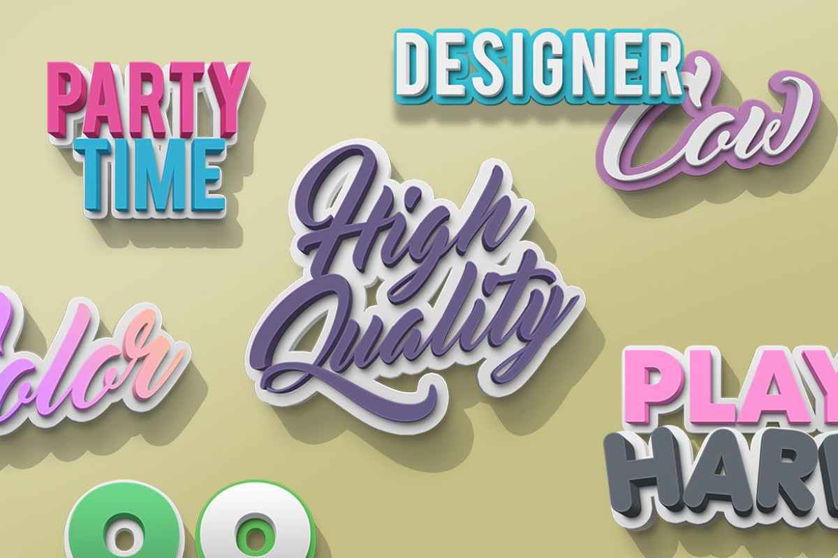 Jual 3d Text Effect For Photoshop V.2 Plugin Di Seller Bayu Perkasa ...