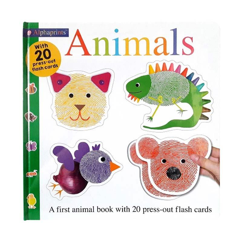 Jual Priddy Books Big Board Book Alphaprints Animals With 20 Press-out ...
