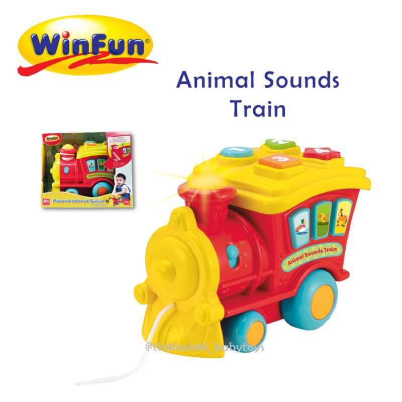 Jual Winfun Animal Sounds Train di Seller Balqis Adzra - | Blibli